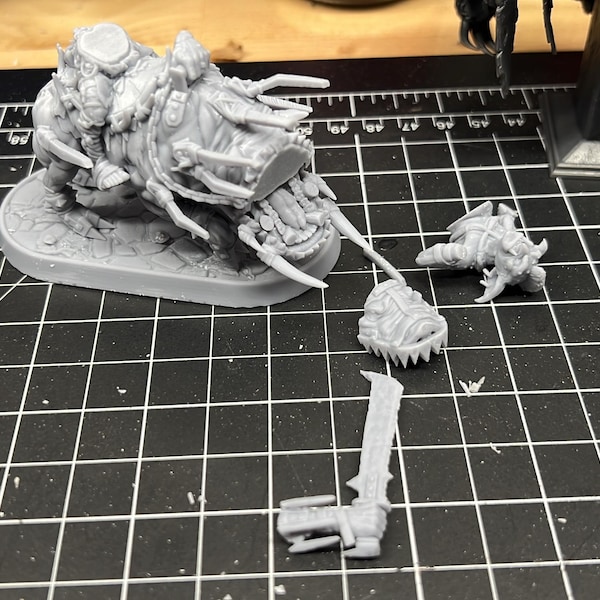 Goblin Mounted on Boar | Dnd Miniatures | Dungeons and Dragons | 28mm ...