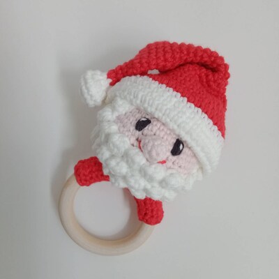 CROCHET PATTERN Rattle Santa - Etsy