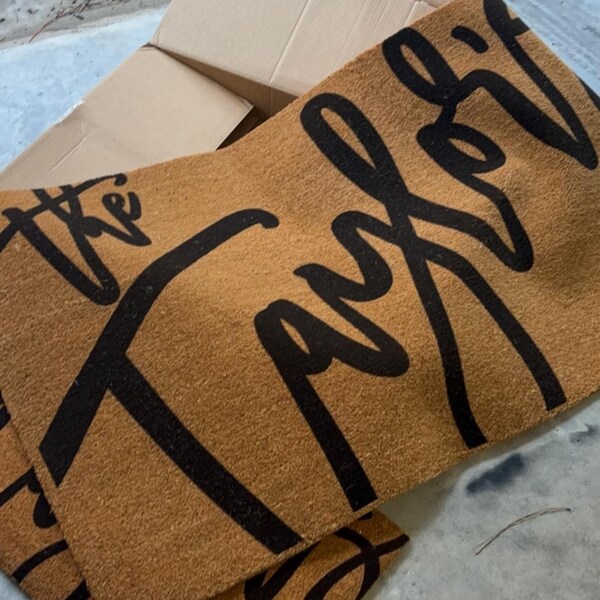 Extra Large Personalized Name Doormat,large Last Name Personalized ...