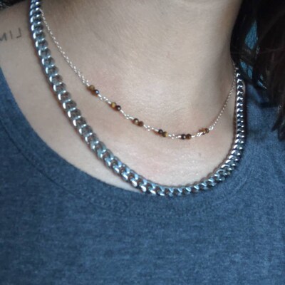 Faith Over Fear Gold Filled Necklace, Sterling Silver, Christian ...