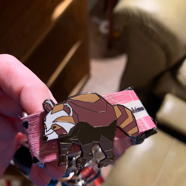 Red Panda Rocky Pin Osrs - Etsy