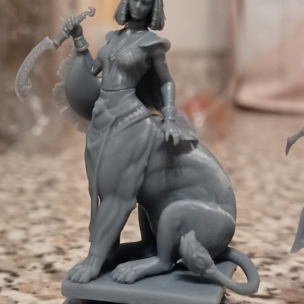 Orc Grozler Hang - Tabletop Dnd Miniature - 28 Mm, 32 Mm With Matching ...