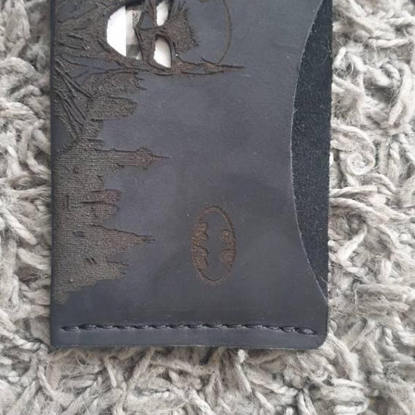 Mask Id Holder Batnan Wallet Hero Super Hero Wallet Leather Unique Gift ...