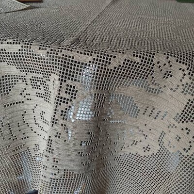 PDF Filet Crochet Runner Autumn Leaves Pattern, Home Decor for ...