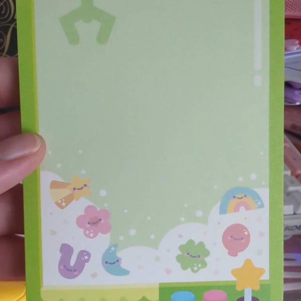 Small Library Card Notepad | 4x6 Notepad | Book Notepad | Aesthetic ...