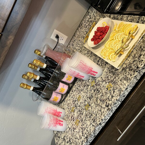 Custom Champagne Label Sticker / Printed Version Made-to-order / for ...