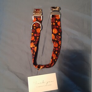 Maple Leaf Dog Maple Leaf Cat Collars 100% Soft Cotton | Etsy