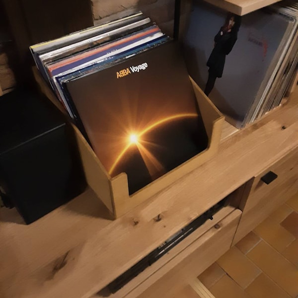 Handmade Baltic Birch Vinyl Record Flip Rack, Album Storage - Etsy