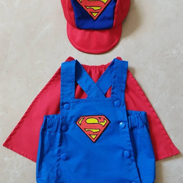 Baby Overalls Sewing Pattern & Tutorial: Easy Playsuit (PDF Download ...