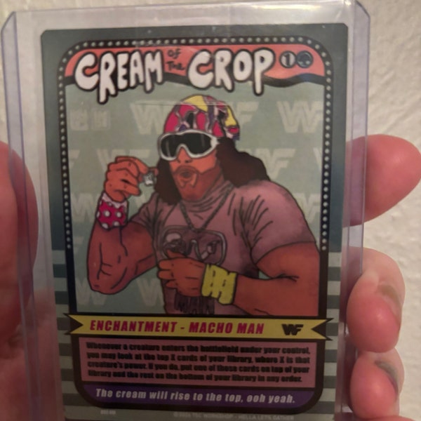 Macho Man, Cream of the Crop - Magic the Gathering Proxy Card (based on ...