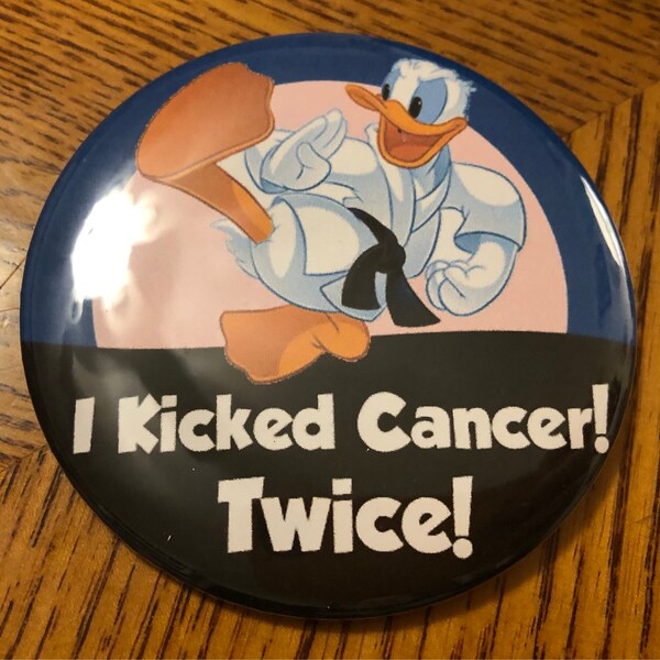 Fighting Cancer Disney Buttons Cancer Survivor Buttons-disney Park ...