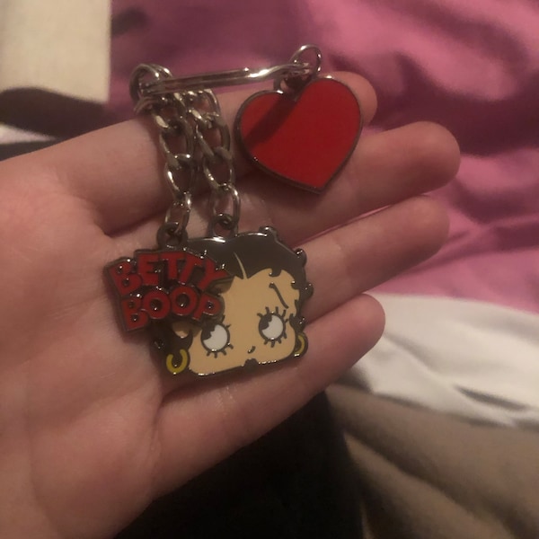 Vintage Betty Boop Keychain - Etsy