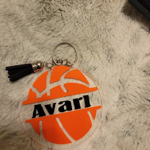 Sports Ball Keychain Svg, Sports Ball Svg, Round Pattern Svg, Key Ring ...
