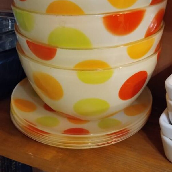 Vintage Studio Art Pottery Three Bowl Dip Set, Beautifully Hand Crafted ...