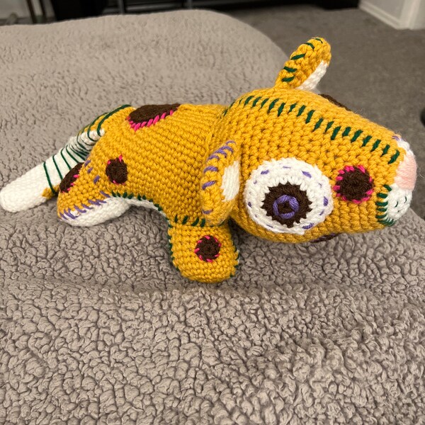 Adorable Crochet “jaguar Enchanted”, Spring, Summer, “the Little ...