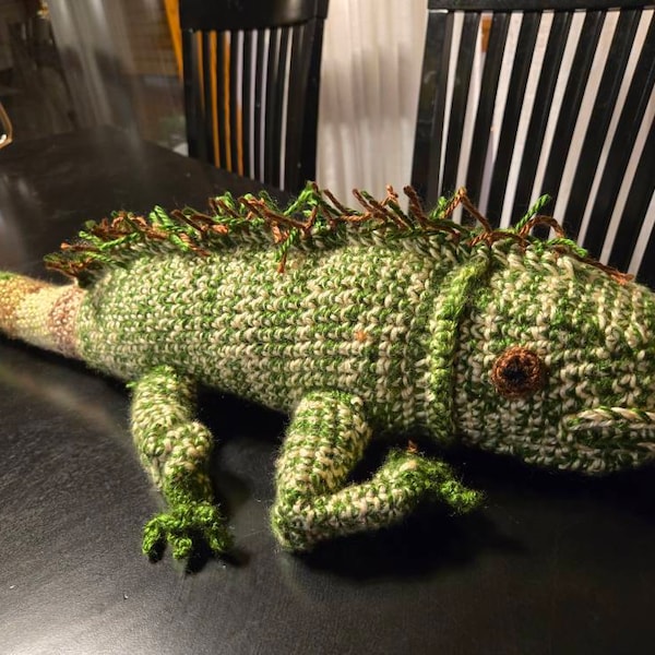 CROCHET LIZARD / IGUANA (pattern) - Etsy