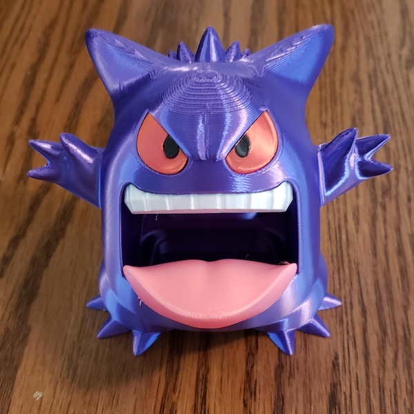 Gengar 3d Printed Pen Holder - Pokemon - Metallic Shine - Etsy
