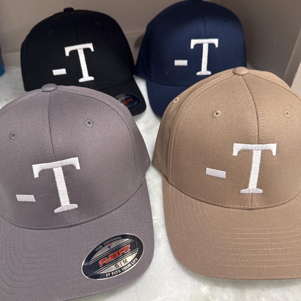 Custom Hat, Custom Fitted Hat, Flex Fit Hat, Custom Hat, Embroidered ...