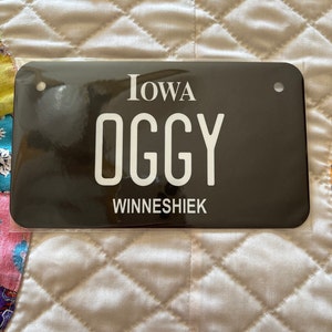 Personalized Iowa License Plate Decals Stickers Version 1 - Etsy