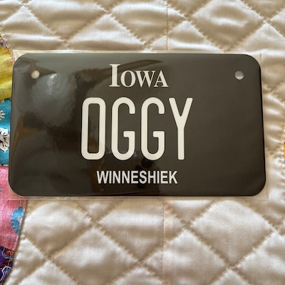 Personalized Iowa License Plate Decals Stickers Version 1 - Etsy