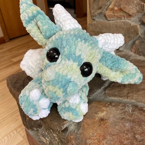 Cato the Dragon Snuggler/lovey Amigurumi Crochet Pattern - Etsy