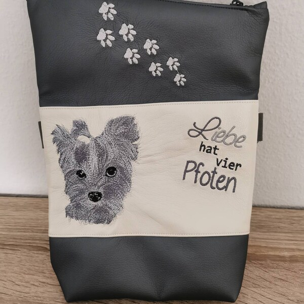 Shy Yorkie - Machine Embroidery Design in 3 Sizes - Etsy