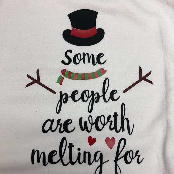 Snowman Svg,some People Are Worth Melting Svg,dxf Png Eps File,svg ...