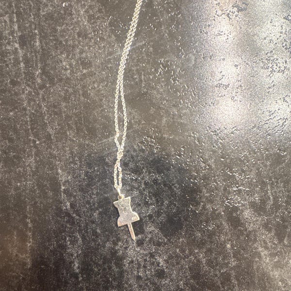 Silver Staffordshire Bull Terrier Pendant. Staffie Silver Necklace ...