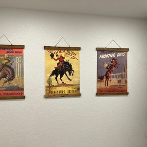 18x24 Vintage Rodeo Poster Prints preorder 2-3 Weeks - Etsy