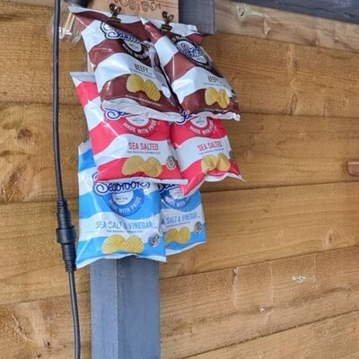 Bar Snacks Holder / Dispenser/ Clip Board Wall Mounted Ideal for Home ...