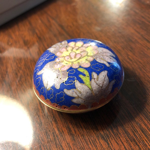 Rare Vintage Indian Hand Made Copper Chapati Storage Box / Storage Pot ...