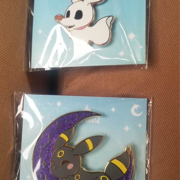 Zero the Ghost Dog Pin - Etsy