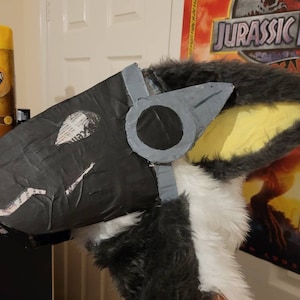 Furry Fursuit Base Wickerbeast Dragon Ears. Foam Ears. Fursuit Ears. - Etsy