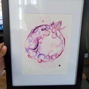Custom Embryo Watercolor Painting - Etsy