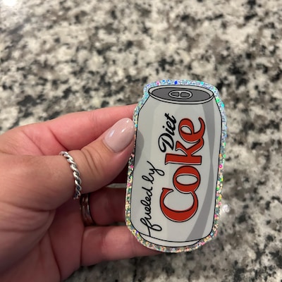 Special Edition GLITTER Fueled by Diet Coke Sticker Waterproof Vinyl ...