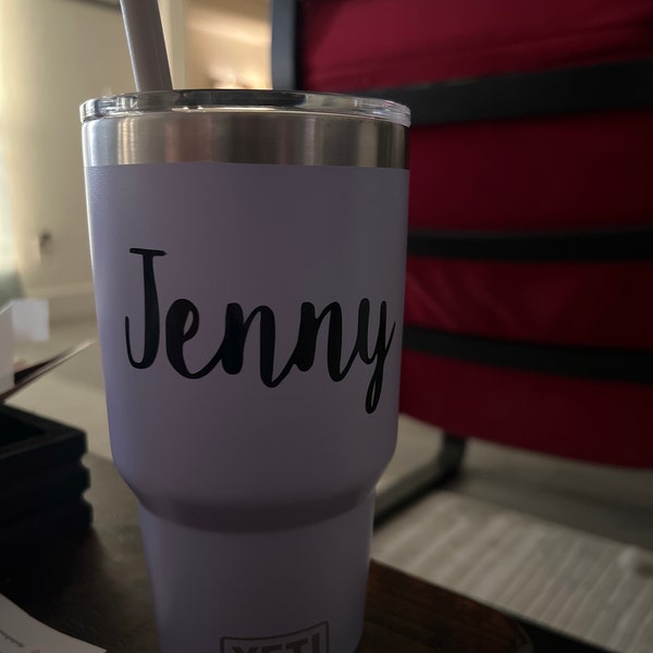 Yeti Rambler Tumbler 30 Oz Personalized Customized Rare Colors - Etsy