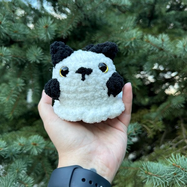 Skull Keychain Crochet Pattern, No Sew Amigurumi Instructions, Keychain ...