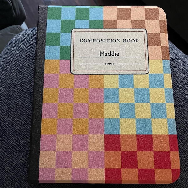 Kawaii Heart Composition Book iPad Case for iPad 10 iPad Case iPad 2021 ...