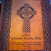 Celtic Cross-leather Family Bible-handcrafted Leather-customized Family ...