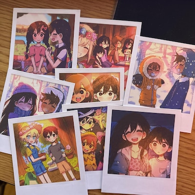8 Pcs OMORI Photocard Set - Etsy