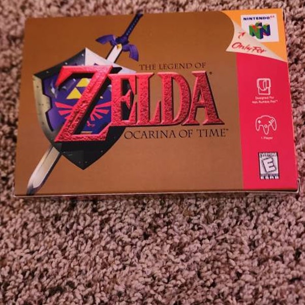 The Legend of Zelda Ocarina of Time | NTSC | Nintendo 64 | N64 | En ...