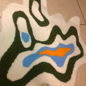 Nike Tn Skull Custom Tufted Rug | Etsy