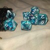 Midnight Koi Fish Dnd Dice Set for Dungeons and Dragons D20 TTRPG ...