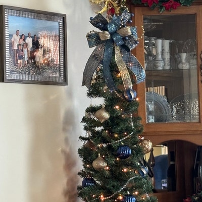 Army Forge Bow, Army Bow, Green and Burlap Bow, Bow for Lantern Wreath ...