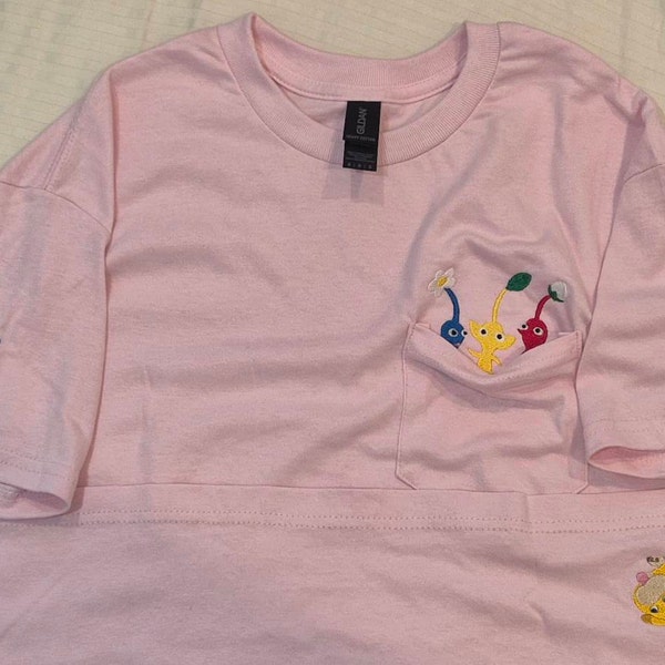 FREE SHIPPING! Pikmin Custom T Shirt, Nintendo T Shirt, Nintendo Shirt ...