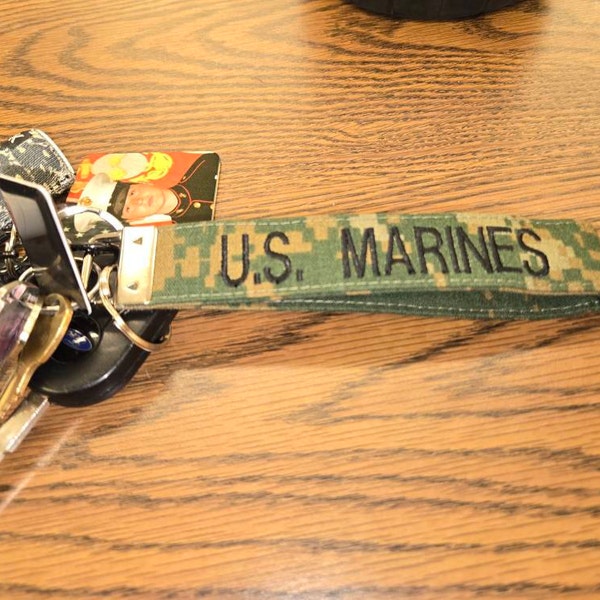 Military Keychain, Personalized Military Gift, ROTC, JROTC, Monogram ...