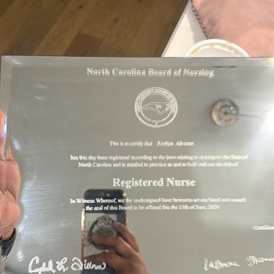 Metal Certificate Award, Diploma Frame Custom, Diploma Plaque, Diploma ...