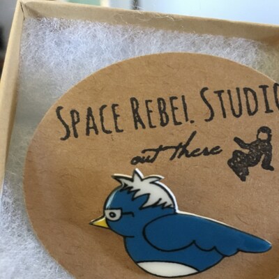 Bernie Sanders Pin Badge Birdie 2020 Revolution Not - Etsy