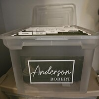 Printable Milestone Tote Labels Instant Download School File Box Labels ...