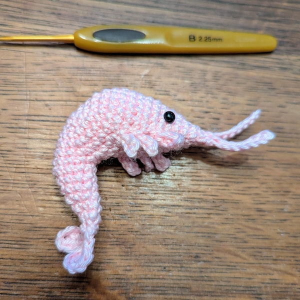 CROCHET PATTERN Shrimp No-sew Amigurumi by Mevvsan [PDF Instant ...